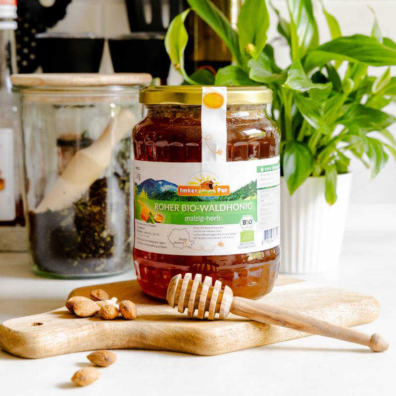 Roher Honig online kaufen von ImkerPur | 100 % naturbelassen